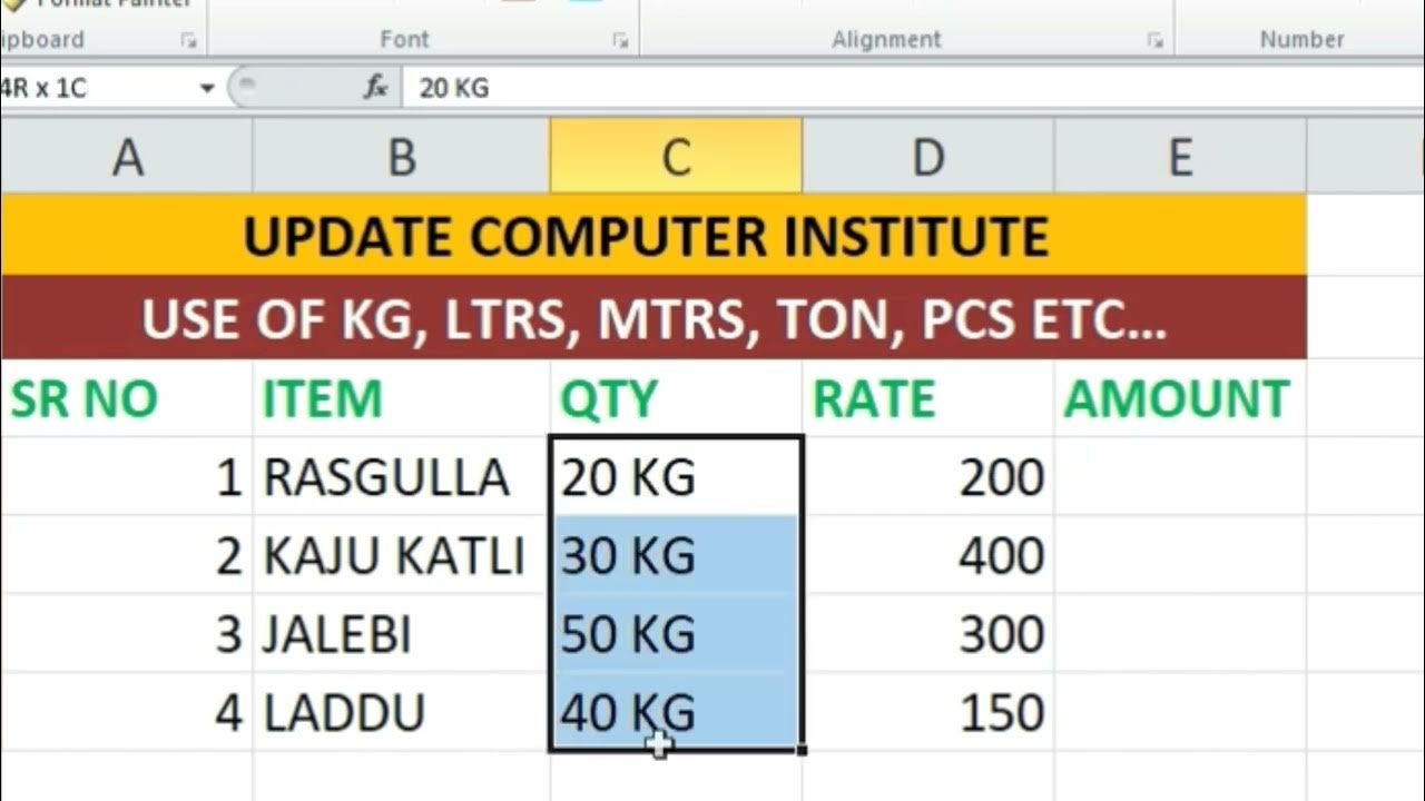 Ms Excel Tricks - YouTube
