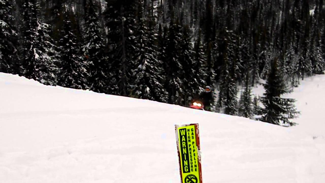 Snowmobile Catwalk - YouTube