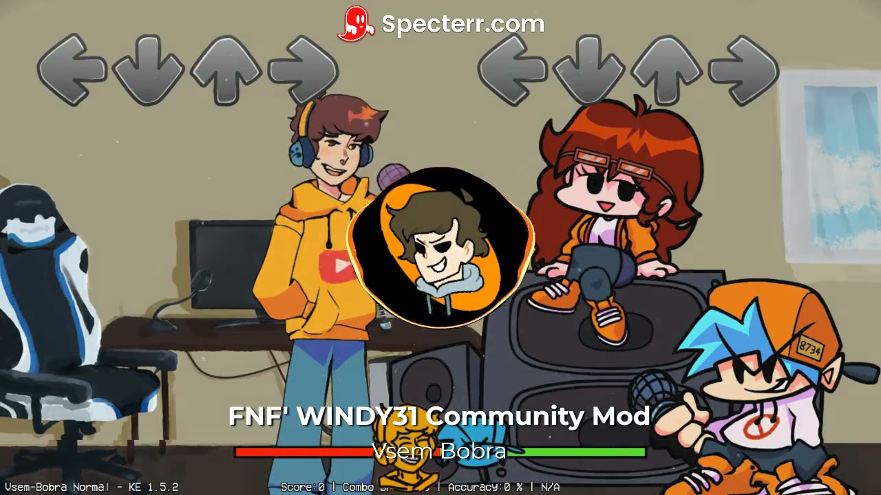 Vsem Bobra — FNF' WINDY31 Community Mod — by #IvanEender - YouTube