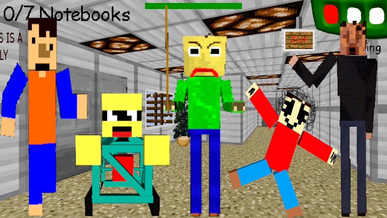 Baldi's Craft Updated_1.4.1 - YouTube