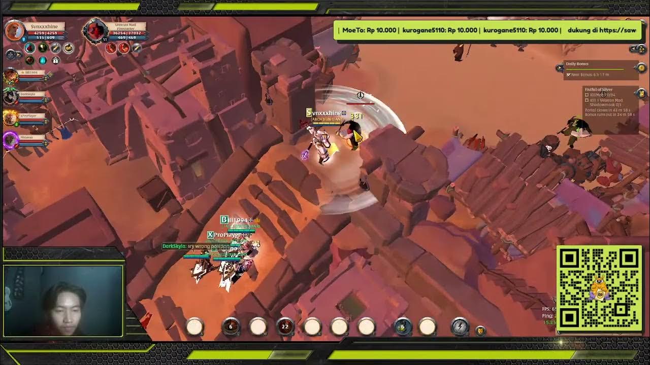 HCE POV TANK - Fistful, Three Sister,Lurking - Albion Online - YouTube