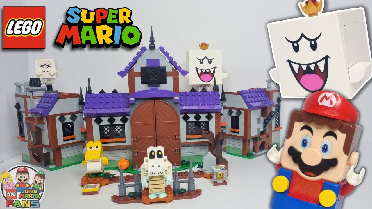 LEGO Super Mario King Boo's Haunted Mansion 👻🏚 Review (71436) - YouTube