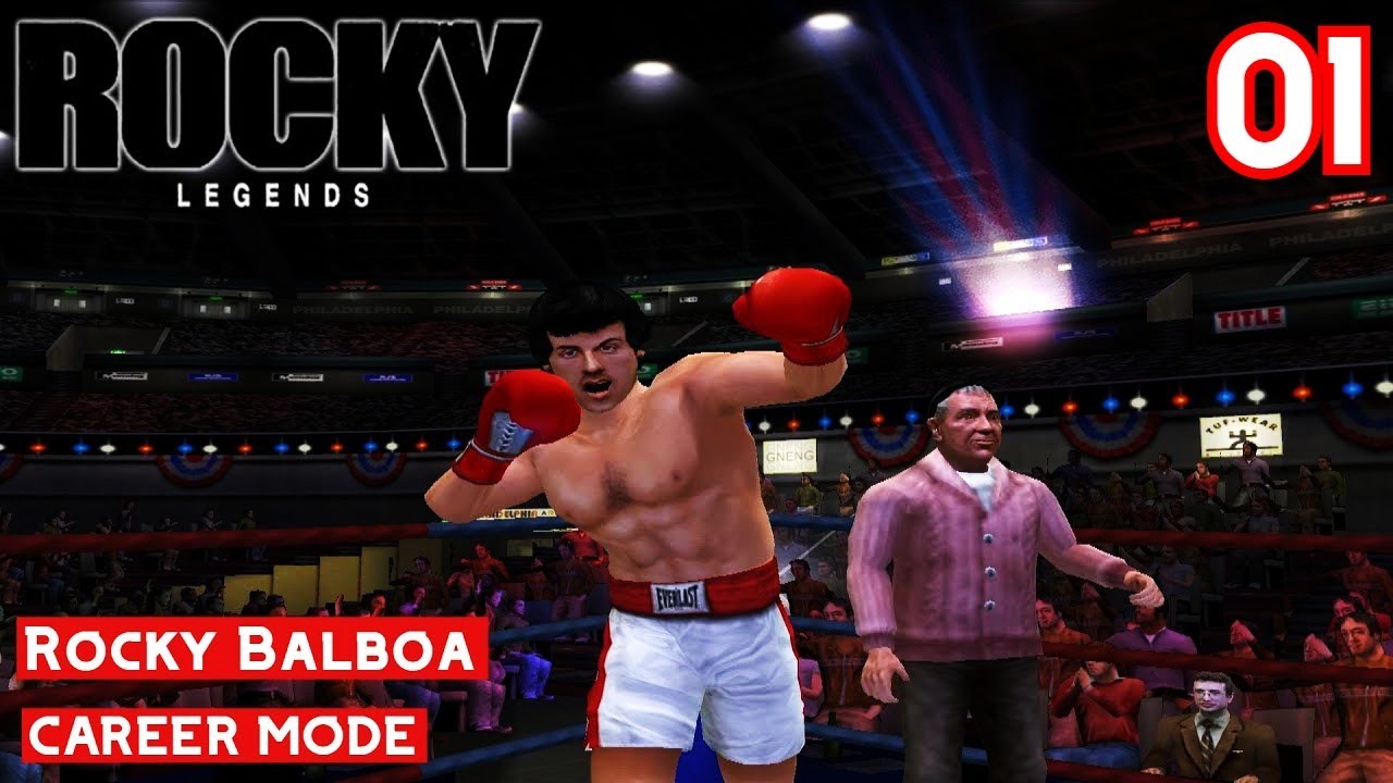 ROCKY LEGENDS #01 - je rencontre mon premier adversaire Joe zale !!! # ...
