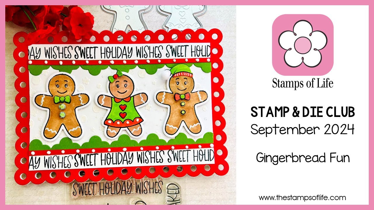 The Stamps of Life's September Club Dies and Clear Stamps: Gingerbread ...