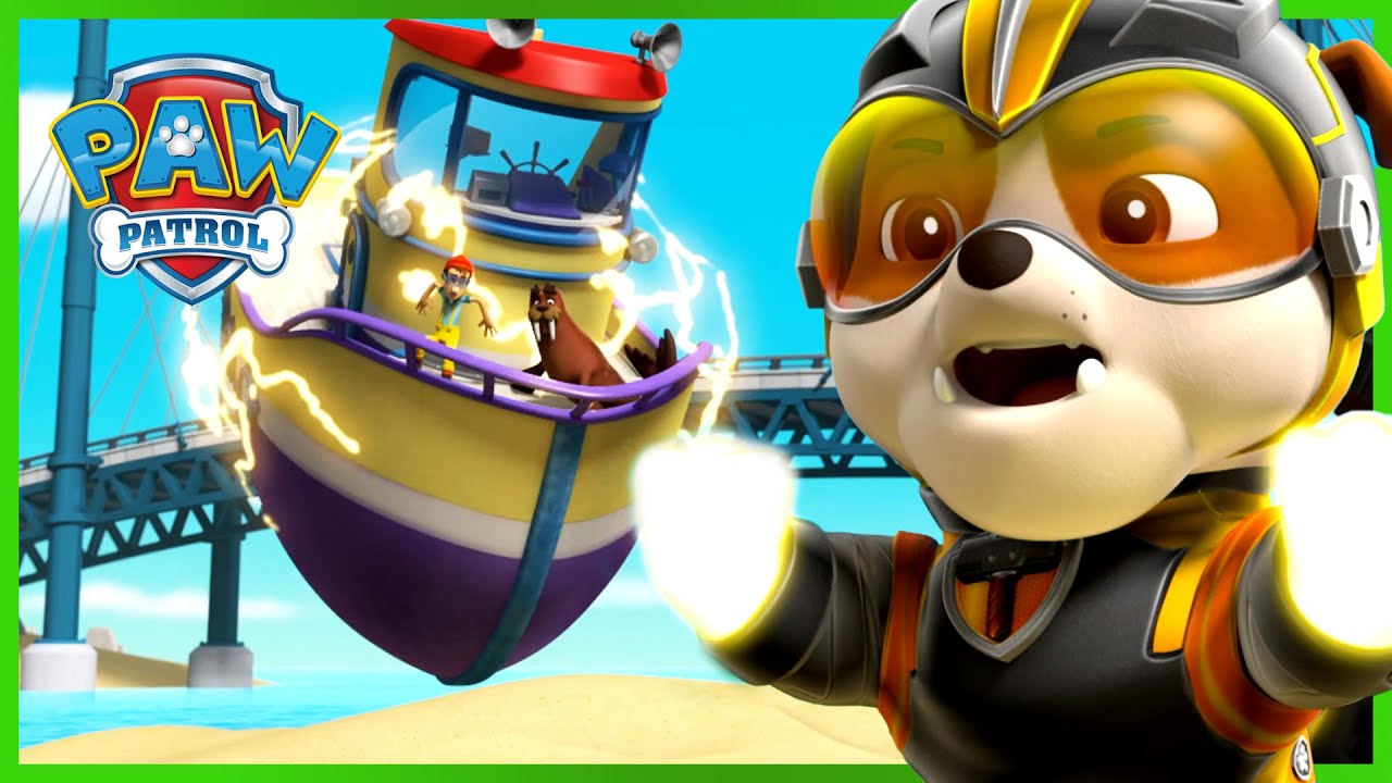 Mighty Rubble Rescues +MORE | Rubble and Crew | Cartoons for Kids - YouTube