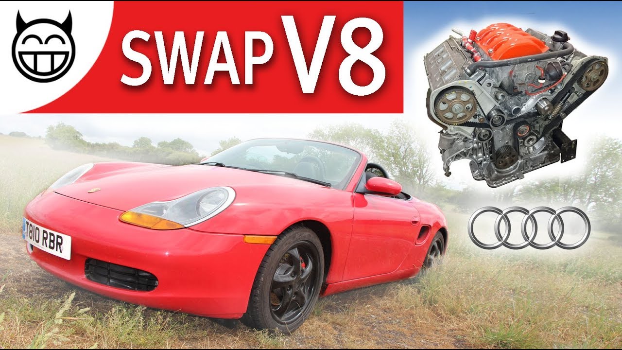 Boxster V8 swapé - 300 ch - YouTube