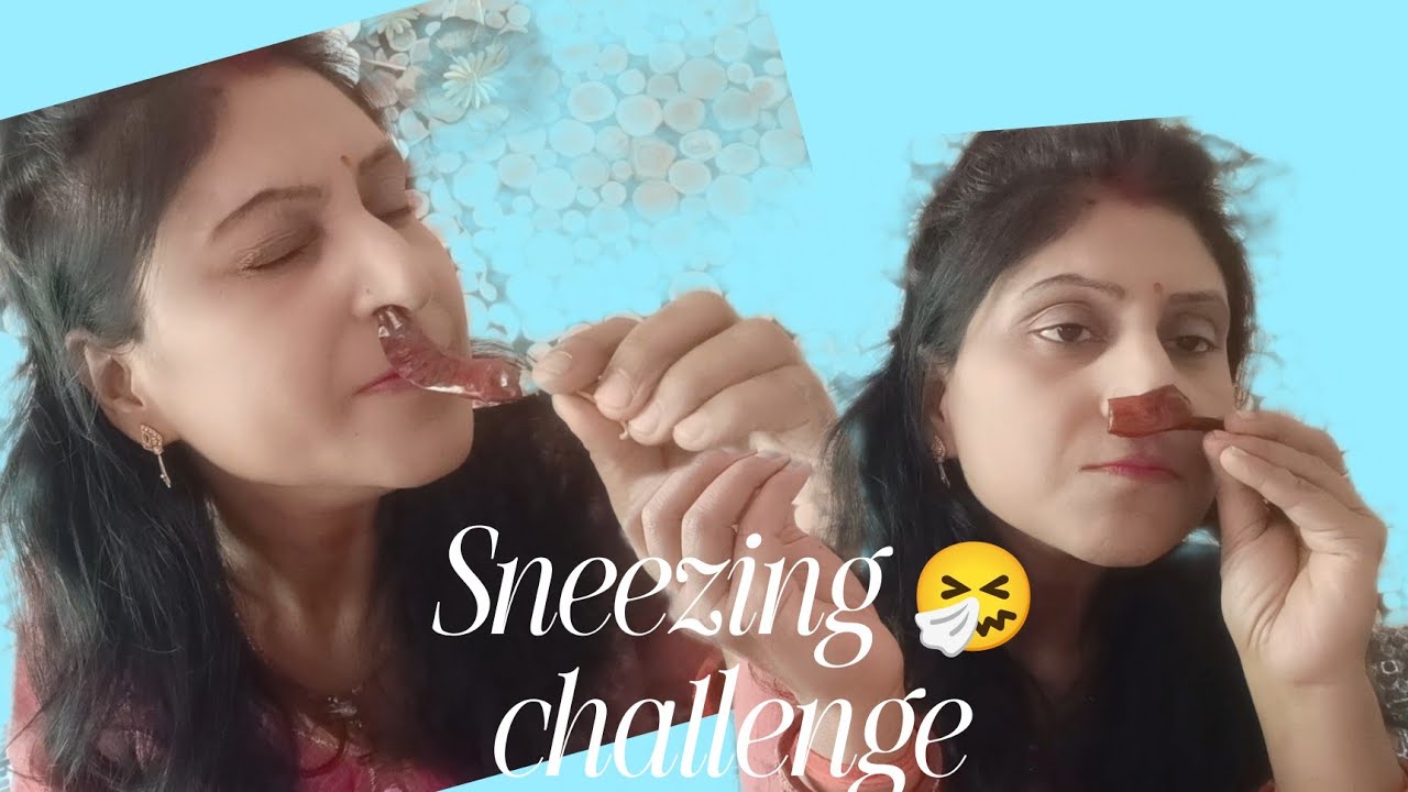 Sneezing 🤧 challenge ||“Sneezing Challenge With Friends 😂🤧 | - YouTube