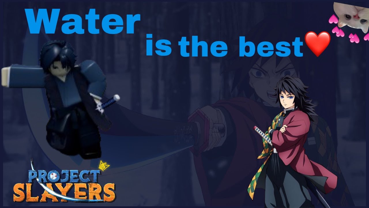 My favorite breathing is WATER (Project Slayers pvp) - YouTube