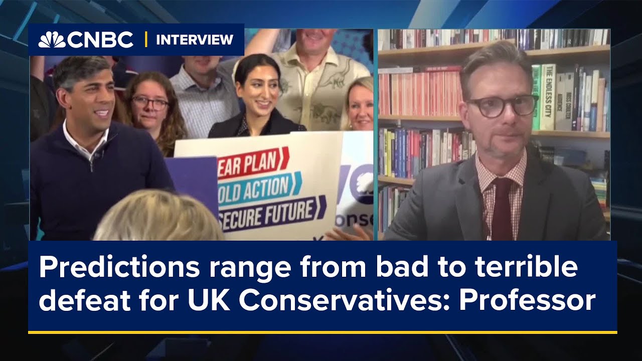 Predictions range from bad to terrible defeat for UK Conservatives: Professor - YouTube