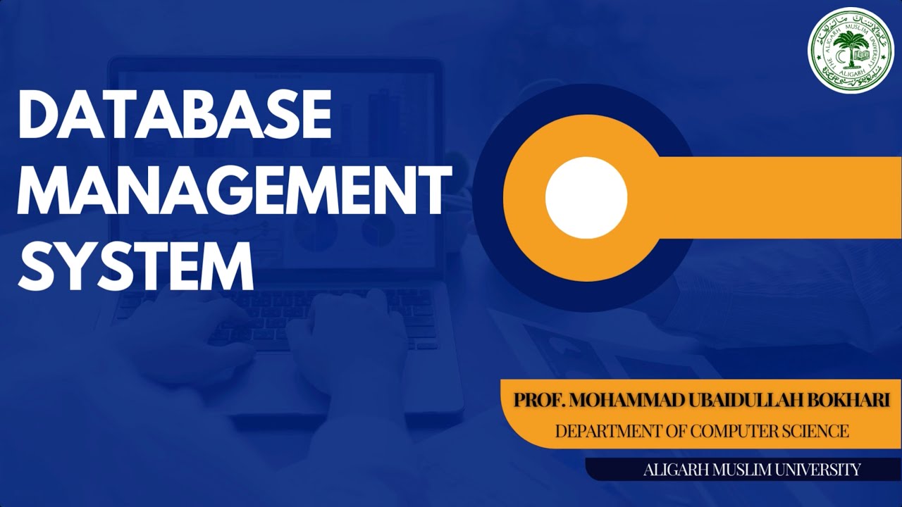 Fundamentals of databse system - YouTube