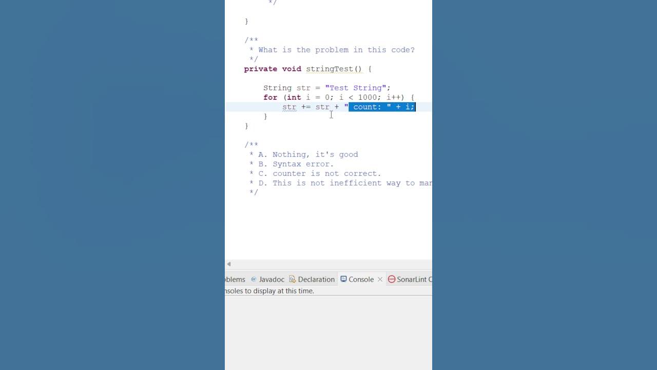 Java Interview Question #1 Memory Management | Strings 🤷‍♀️😧 #shorts #java - YouTube