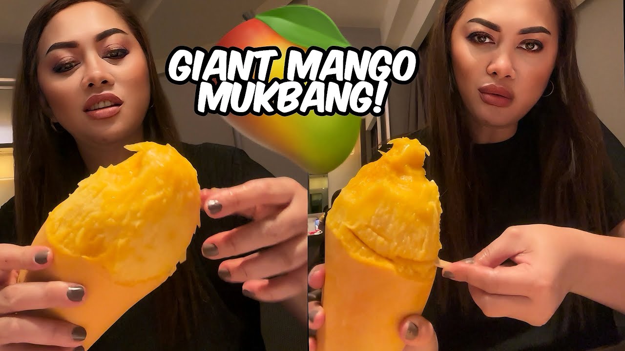 Giant Mango 🥭 wala akong pang hiwa! 🤣 #HKGiantMango - YouTube
