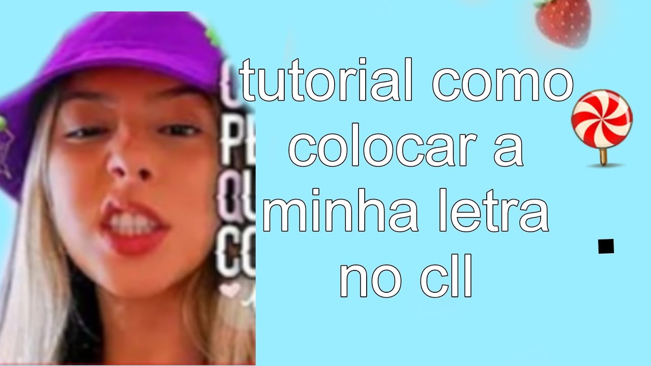tutorial de como colocar minha letra no seu Cell (modo rápido e fácil) - YouTube