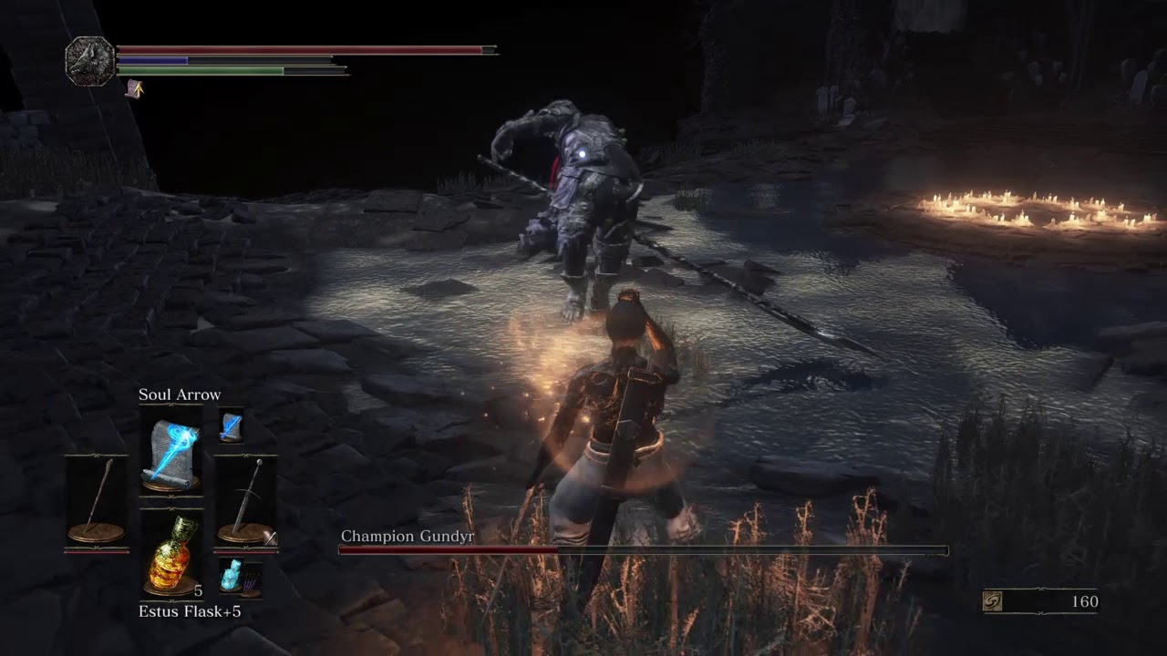 DARK SOULS™ 3 - Dragon Slayer Armour (PS4) Boss Fight - YouTube