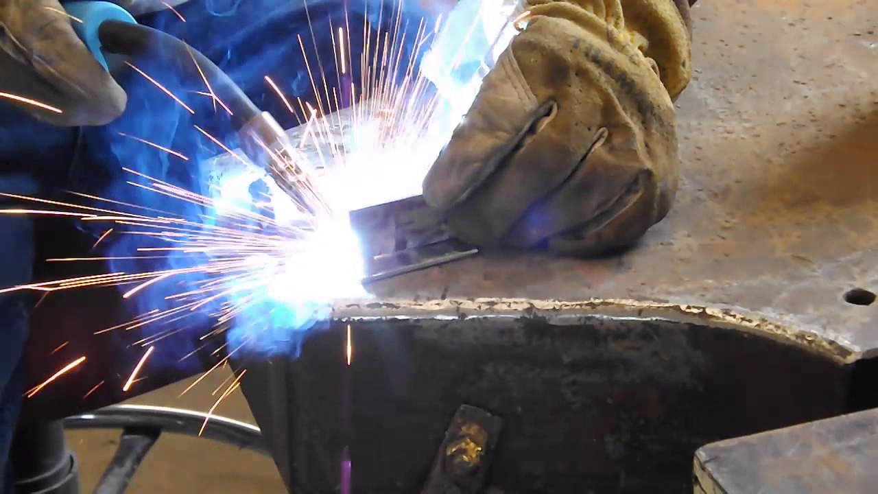 HTP flex neck MIG gun - YouTube