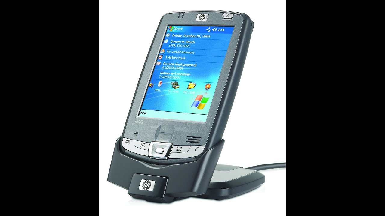 Hp Palm Pilot Ipaq - YouTube