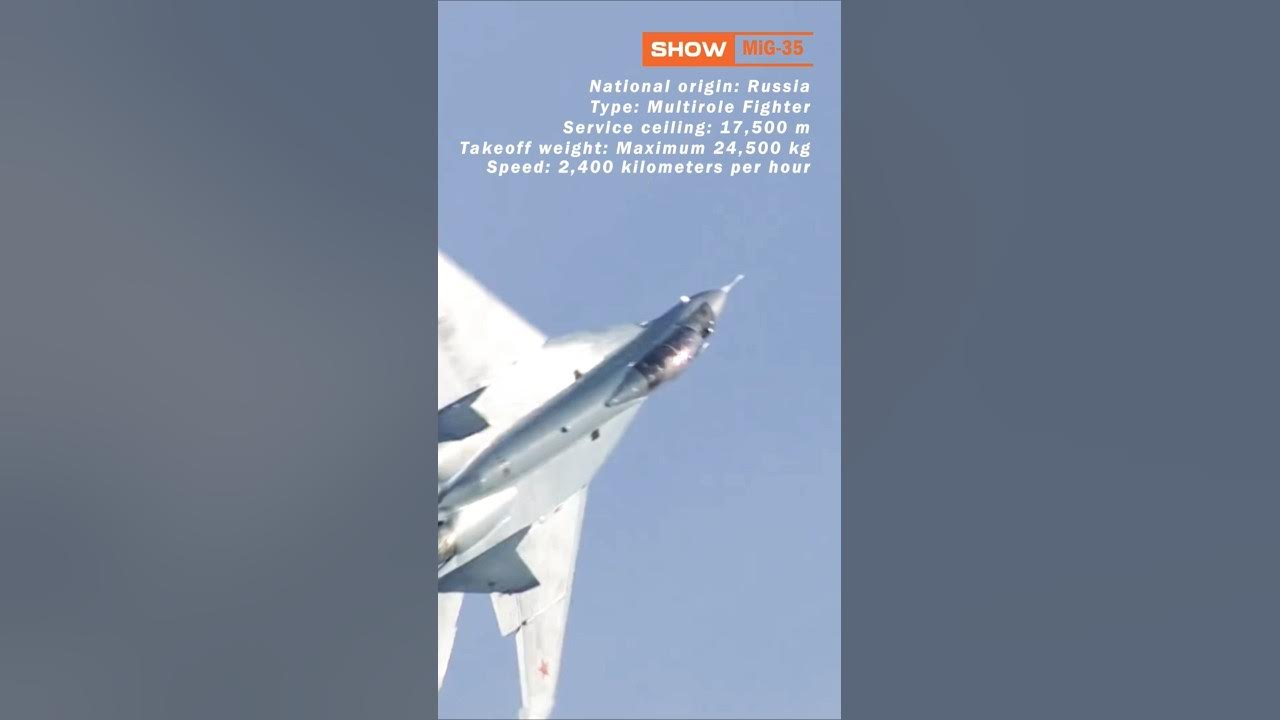 Russian MiG-35 Fighter Jet Takeoff #shorts #short - YouTube