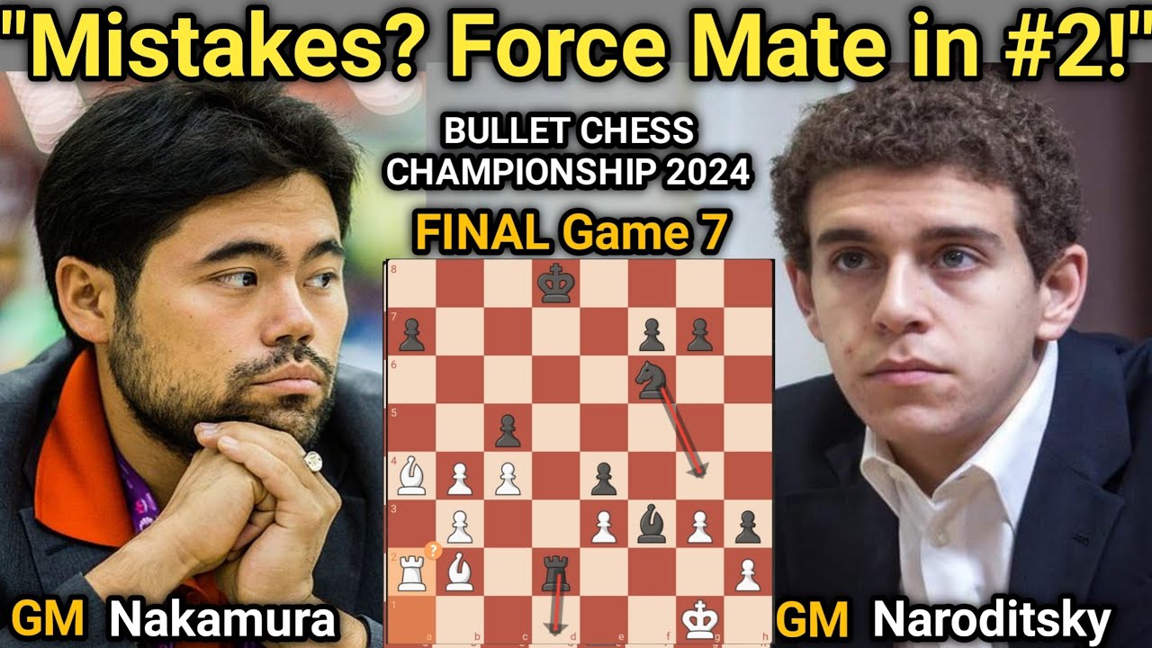 Hikaru Nakamura VS Daniel Naroditsky | Bullet Chess Championship 2024 | Winners Bracket FINAL ...