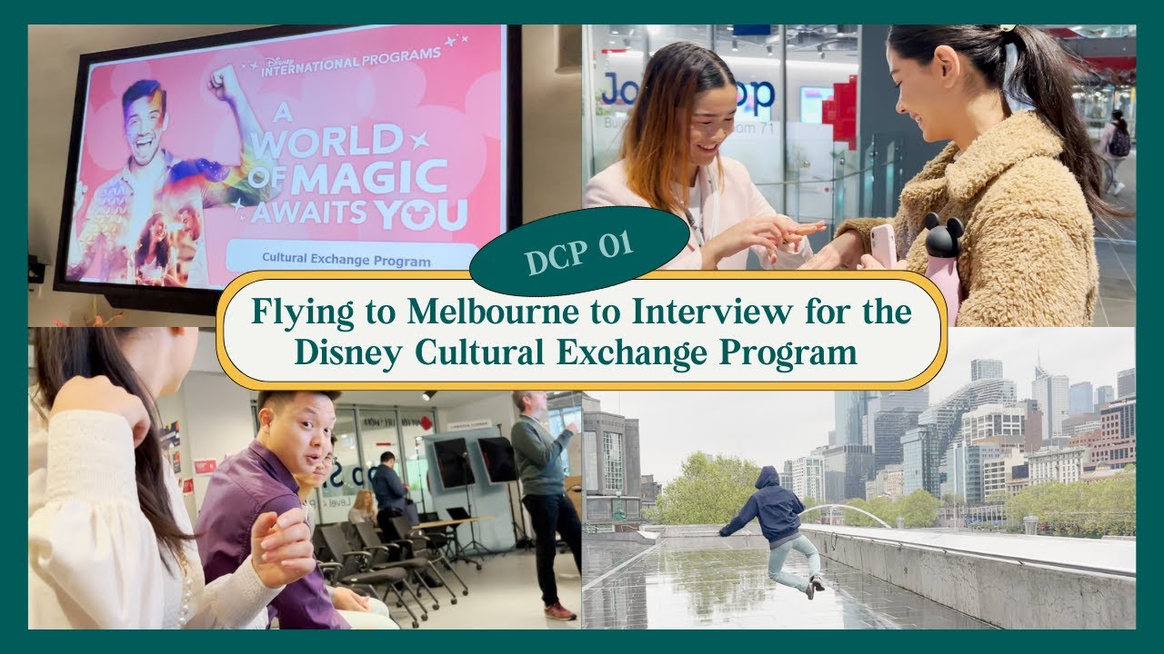 Flying to Melbourne to INTERVIEW for the AUSTRALIAN DISNEY CULTURAL ...