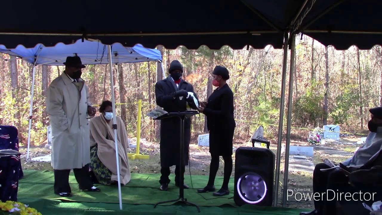 Graveside Services for Jannie Jackson - YouTube