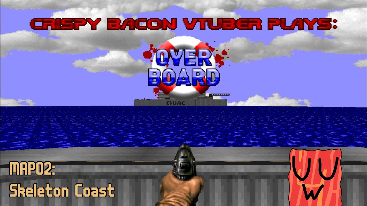 [Doom 2] Overboard - MAP02: Skeleton Coast (Stream Playthrough) - YouTube