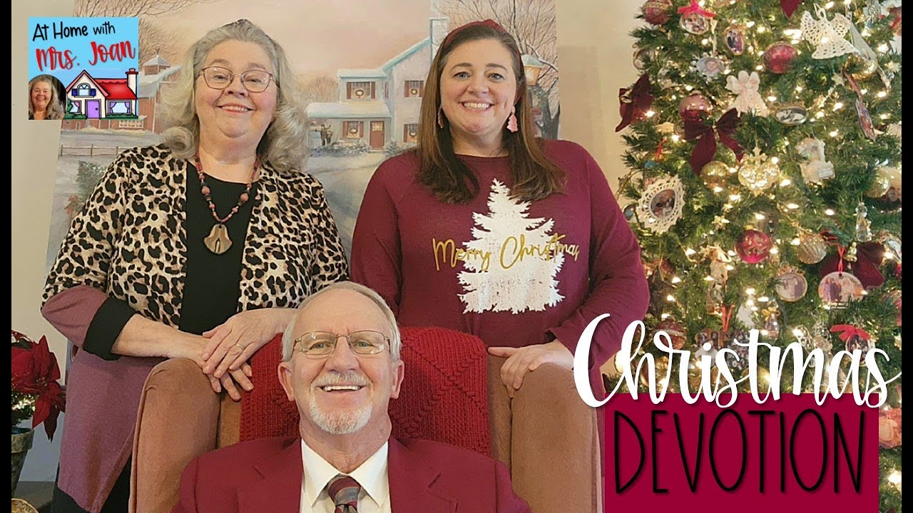 Three Words that Describe Christmas (A Christmas Devotion) - YouTube