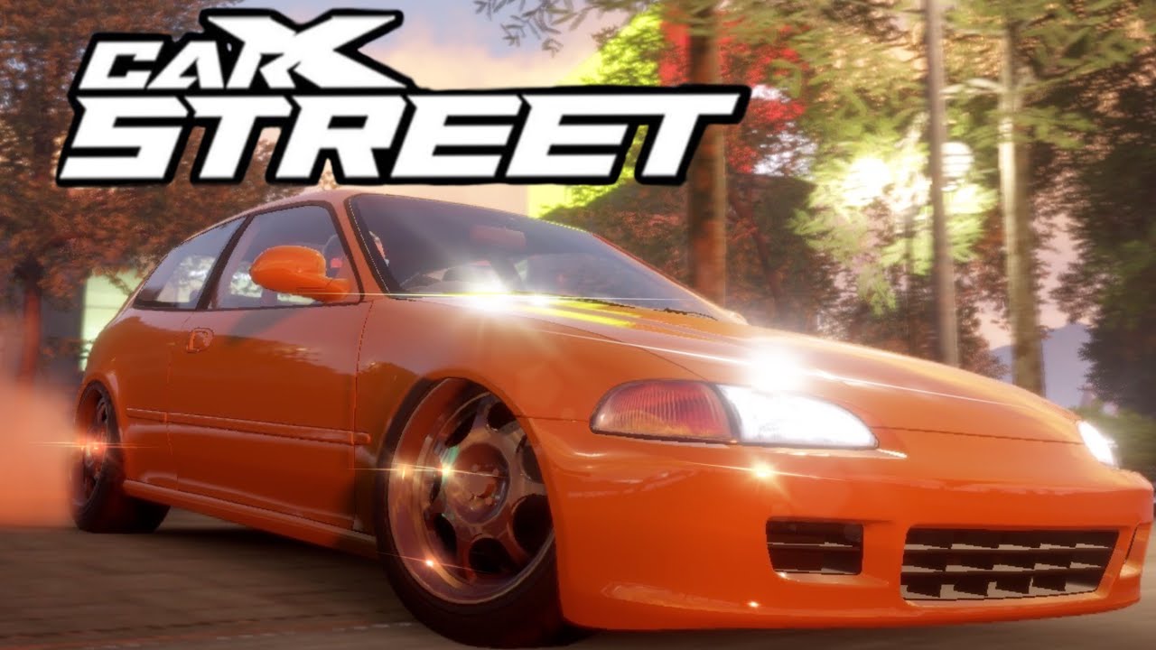 Carx STREET - Iniciando clube PHYTONS com o CIVIC CRAZY FROG 2.0 - YouTube
