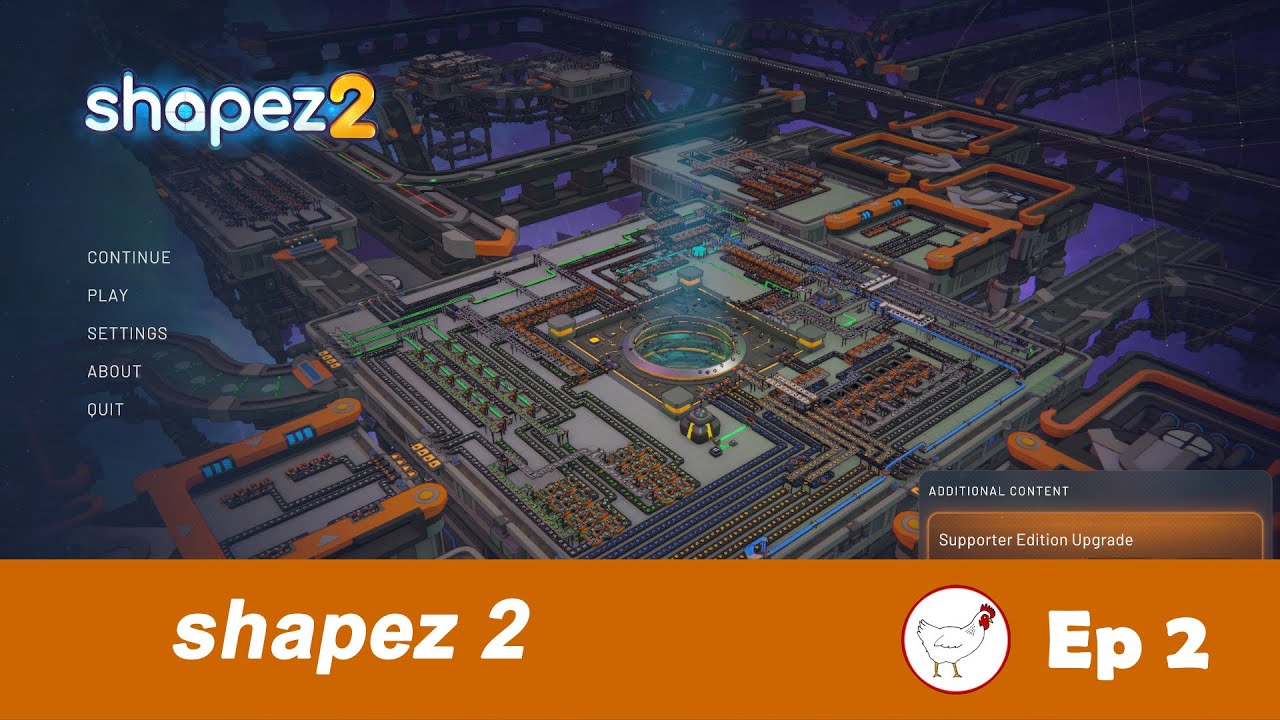 Shapez 2- Adding color to the factory - 02 - YouTube