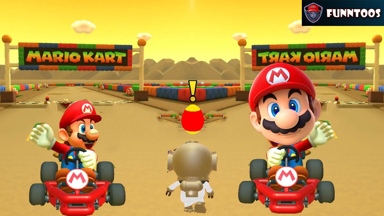 MARIOCART TOUR VS TAG WITH RYAN EPISOD 1 GBA BATTLE COURSE 1 BOWSER CUP ...