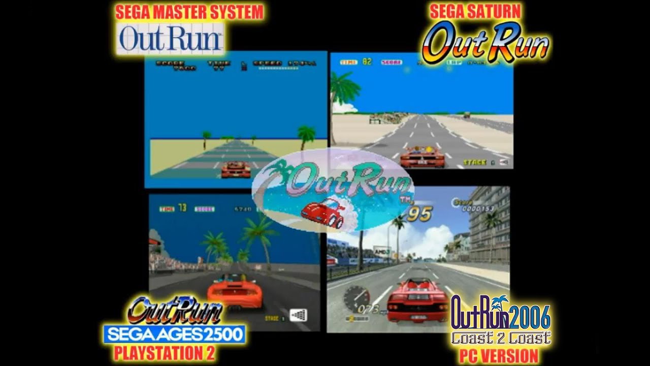 4 Ages of Outrun (Sega) - YouTube