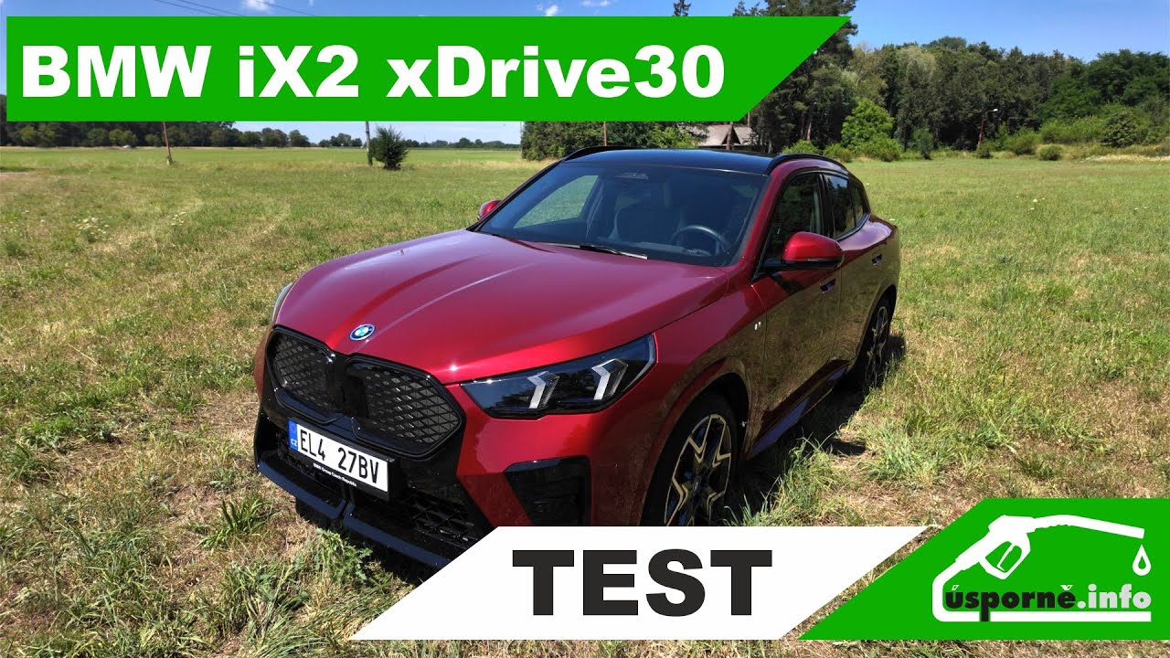 Test BMW iX2 xDrive 30 I SUV + kupé + elektřina? Jde to! - YouTube