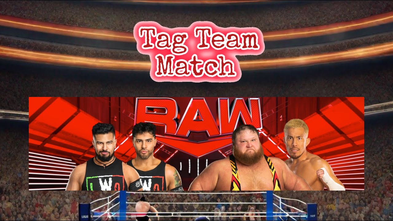 LWO vs Alpha Academy Tag Team Match With The Post Match Return of Indus ...