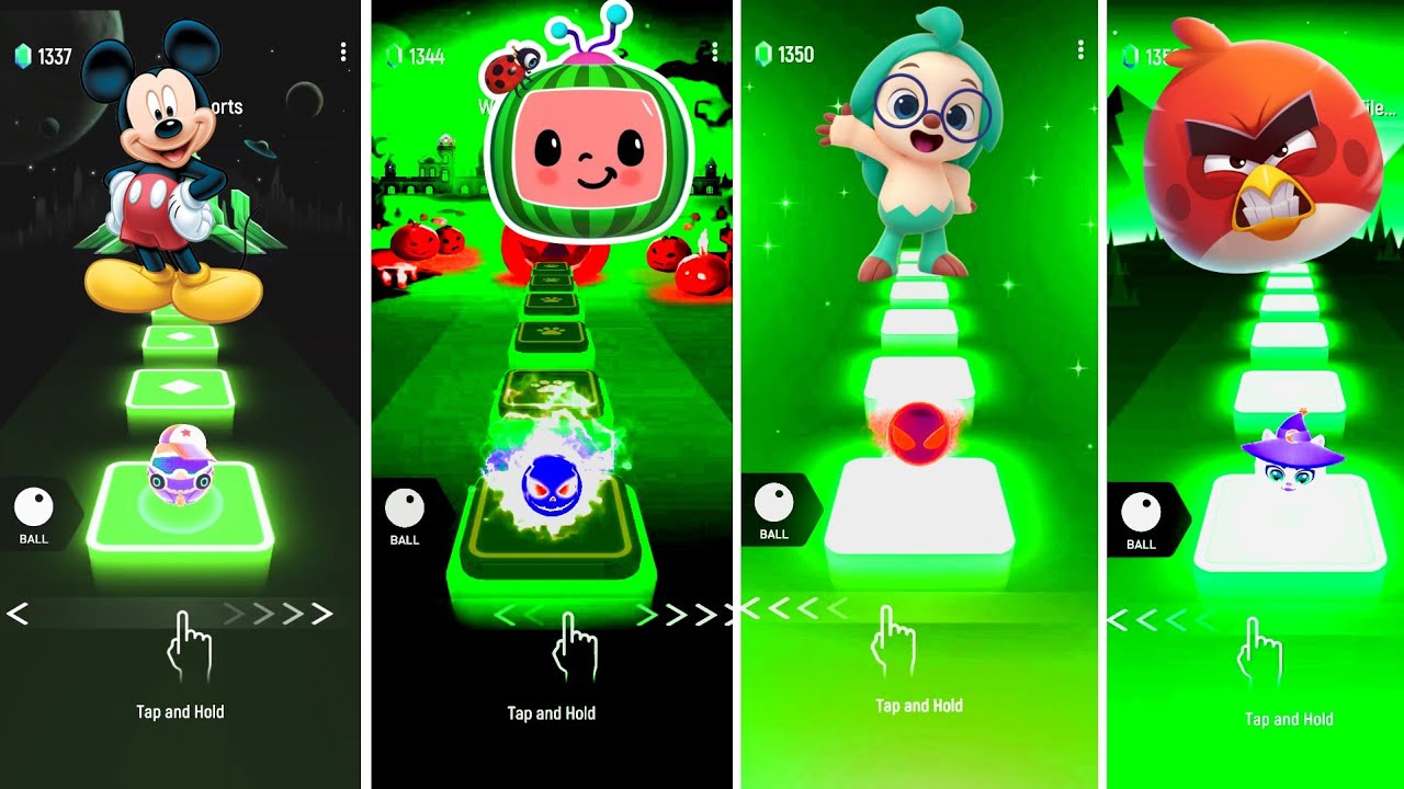 Mickey mouse 🆚 Cocomelon 🆚 Pinkfong hogi 🆚 Angry birds 🎶 Who is Best ...