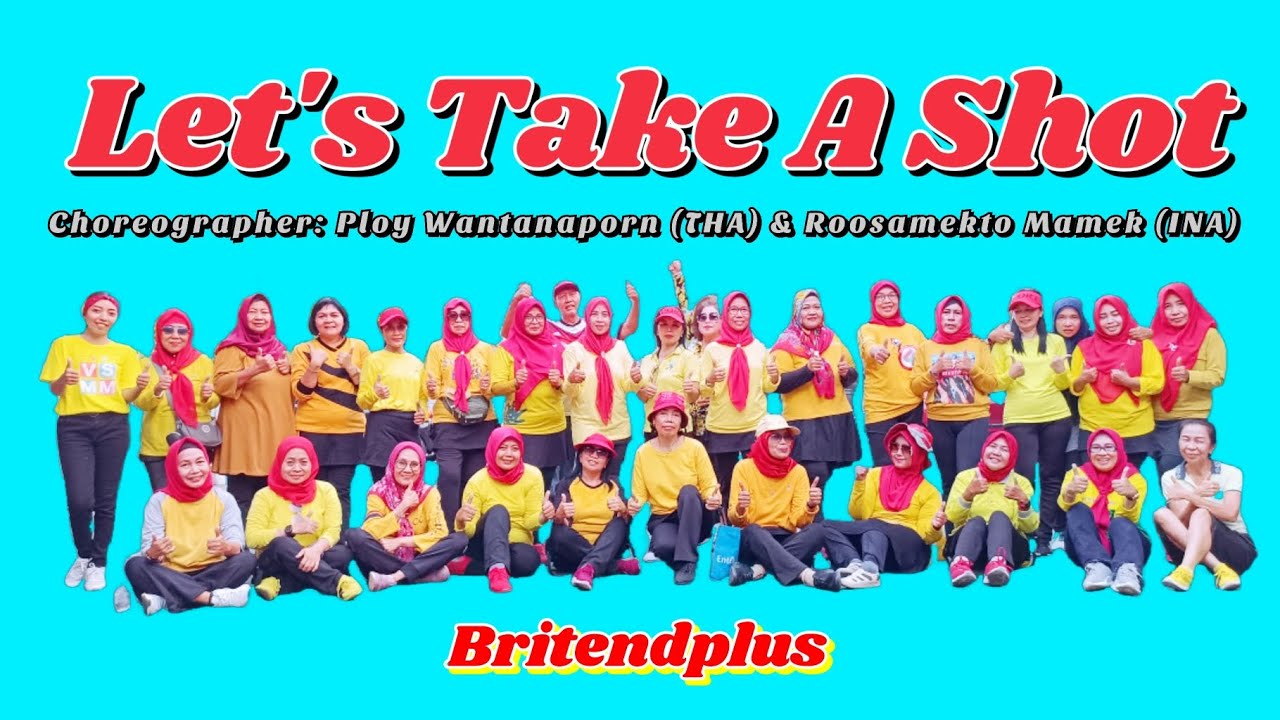 LET'S TAKE A SHOT || Line Dance || Choreo: Ploy Wantanaporn ...
