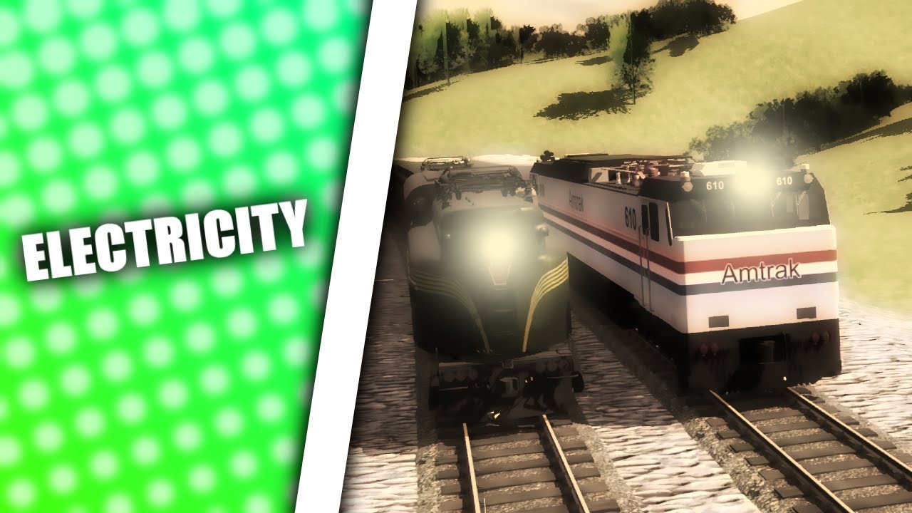 Amtrak E60CP vs PRR GG1 in Trainz 2019 - YouTube