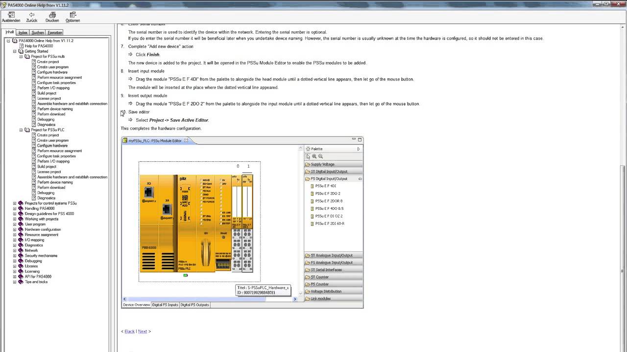 Tutorial - Using the online help feature for the PAS4000/PSS 4000 - YouTube