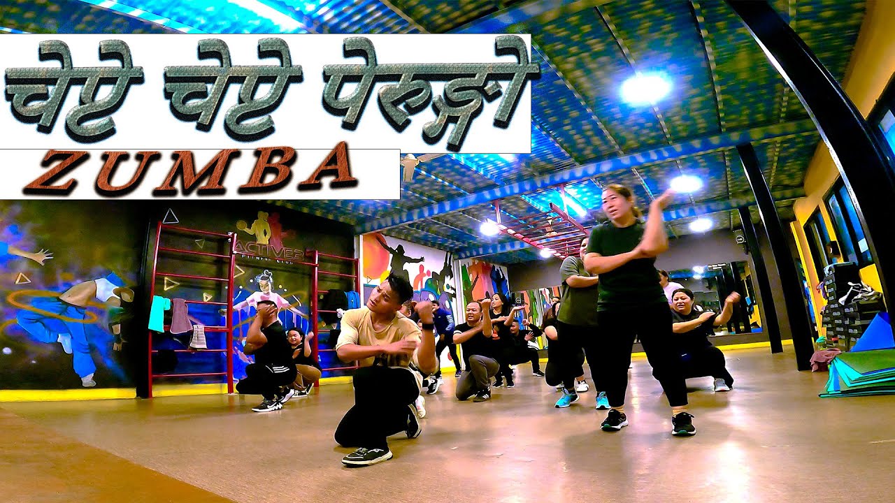 CHEPTE CHEPTE PERUNGO-\ easy step nepali zumba dance video - a video by ...