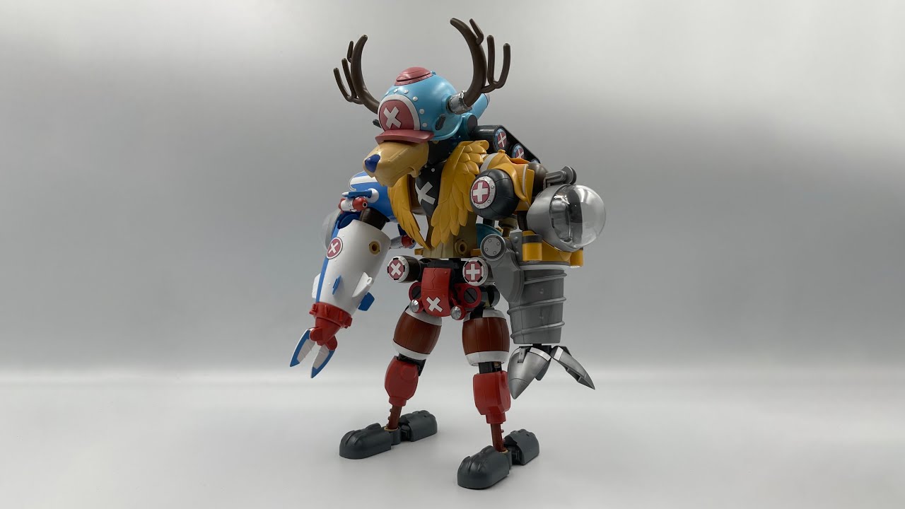 One Piece Plamo Chopper Robo Complete Form - YouTube