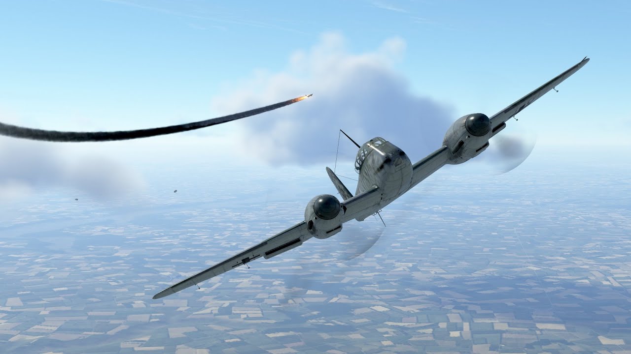 Me-410 in Il-2 Battle of Normandy! - YouTube