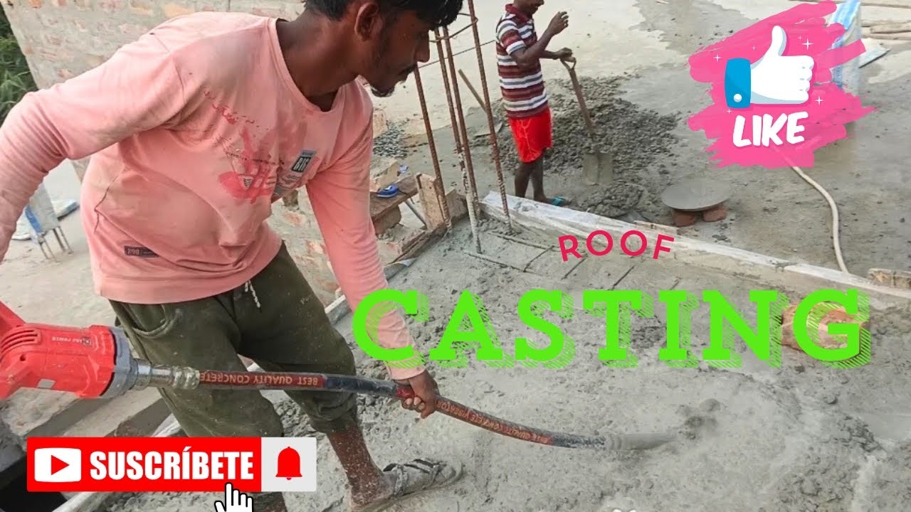 Roof Casting Full Process | Step-by-Step Slab Work Explained - YouTube