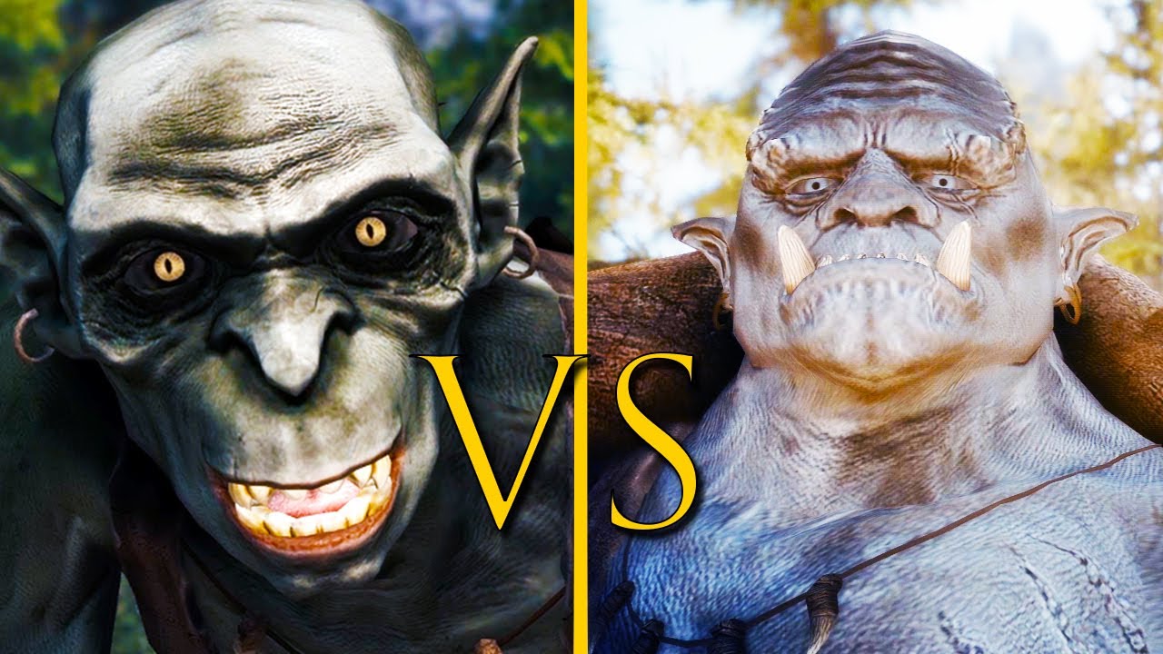 Skyrim - 200 Goblins VS 50 Ogres! - Massive Scale NPC Battle - YouTube
