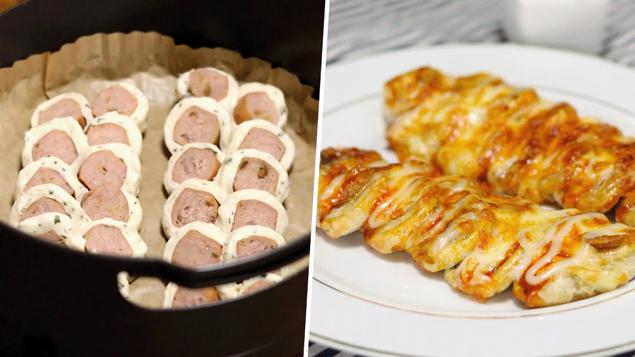 Breakfast Mudah Guna Paratha dan Sosej - YouTube