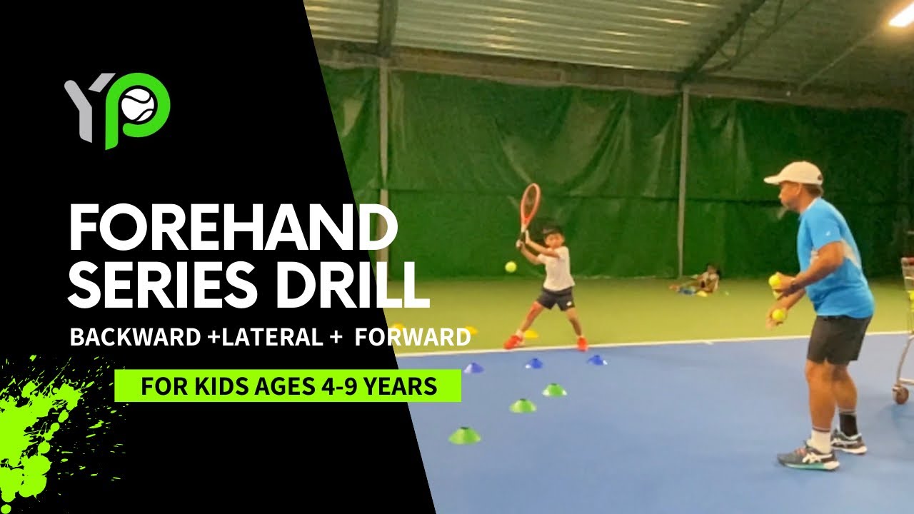 Moving Backward Lateral and Forward -Forehand Series For Kids Ages 4-9 ...