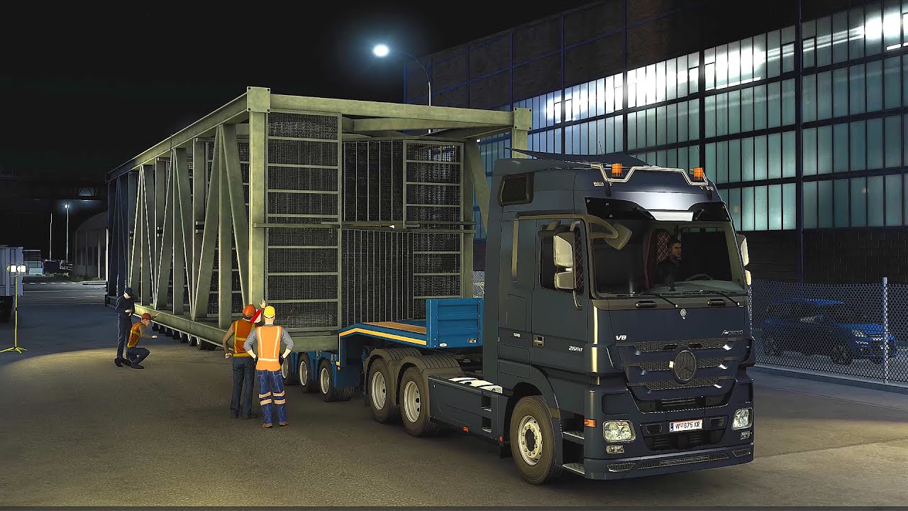 Euro Truck Simulator 2 : Heavy load | Transportation of the Grand ...