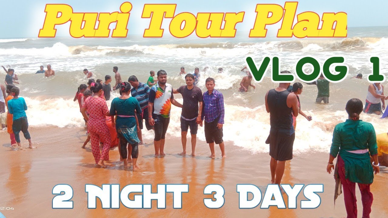 Puri Travel Vlog 2022 | Jagannath Puri Tour Plan | Puri Tour Budget ...