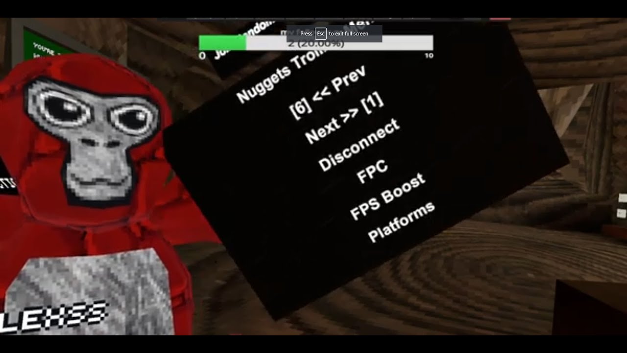 Gorilla tag mod menu review part ( nuggets trolling mod menu ) - YouTube