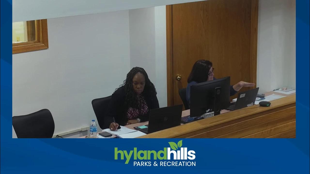 11/5/2024 Hyland Hills Park & Recreation Board of Directors Meeting Live Stream - YouTube