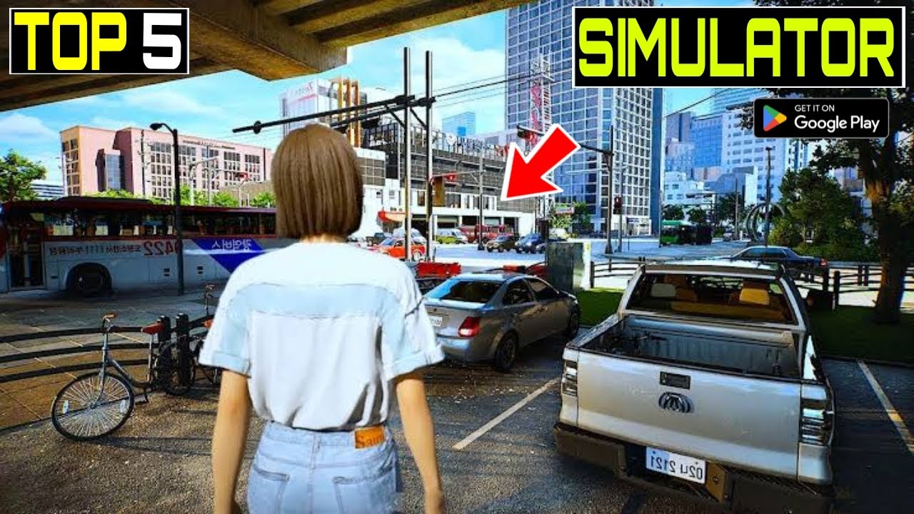 TOP 5 Best Open World Simulator Games For Android 😱 2024 New Simulator ...