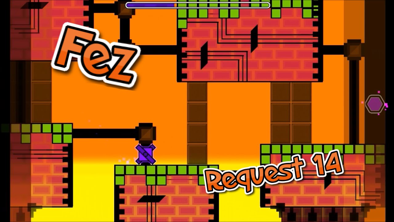 "Fez" by Serponge | Geometry Dash 1.9 - YouTube