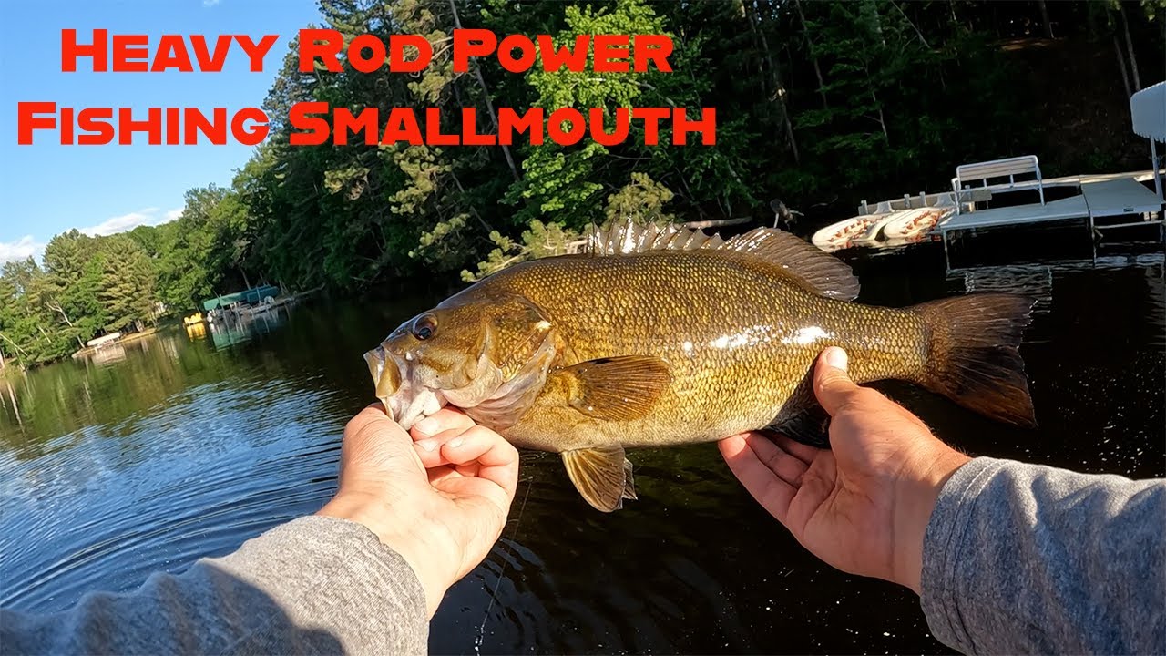 Power Jig Fishing Smallies - YouTube